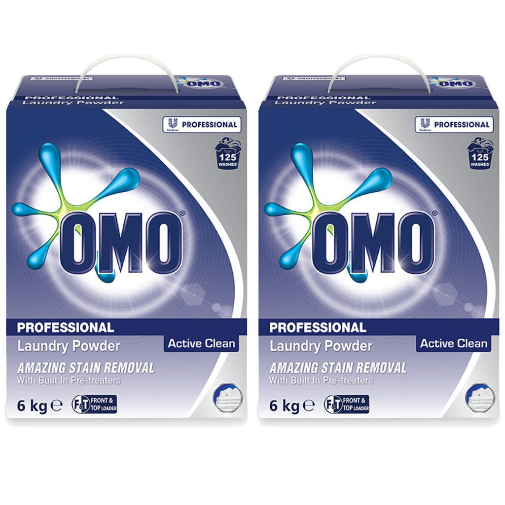 Omo 12kg Professional Laundry Powder for Front and Top Loader Washing ...